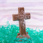 Solid Milk Chocolate Cross, 3 oz. - Wockenfuss Candies