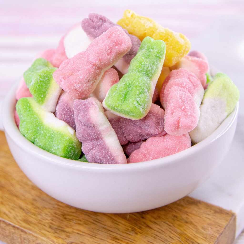 Wild Fruit Gummi Bunnies, 1 lb. - Wockenfuss Candies