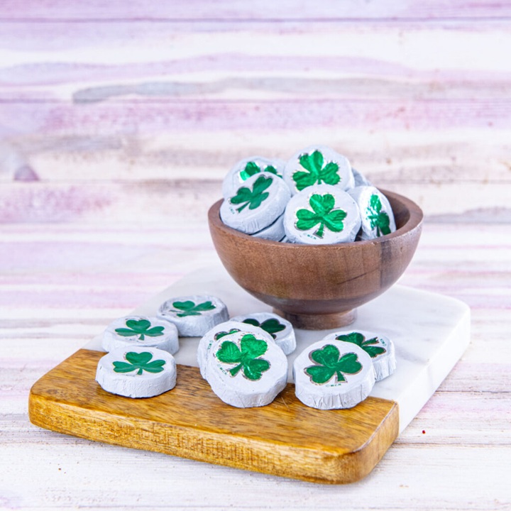Share the St. Patrick’s Day Spirit with Chocolate Shamrock Coins!